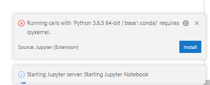 Cannot select any kernel to run · Issue #6409 · microsoft/vscode ...