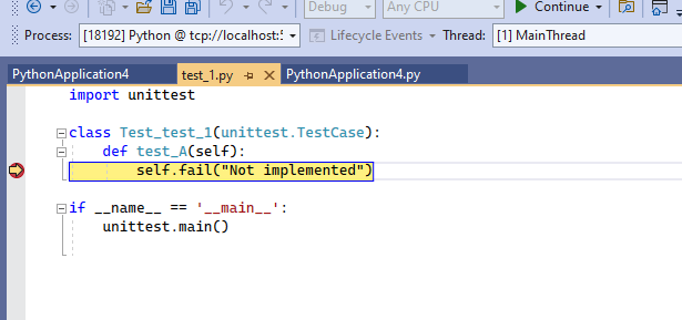 When Debug Any Test On Test Explorer In My Python Solution I Get Path To Debug Adapter 2500