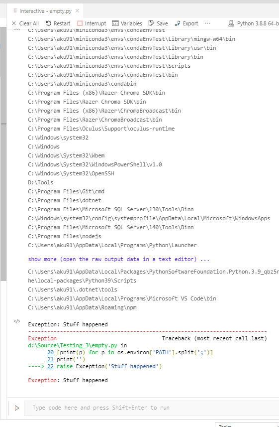 Auto Scroll In The Jupyter Output · Issue 1511 · Microsoftvscode Jupyter · Github