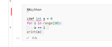 Cython code outcome is not displayed · Issue #7192 · microsoft/vscode-jupyter · GitHub