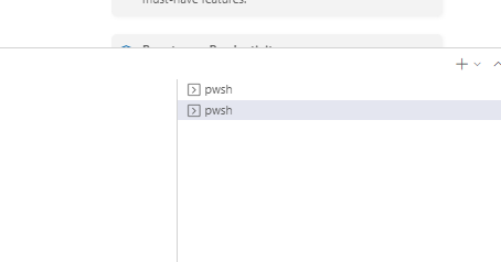 with multiple folders in a workspace, terminal description doesn't ...