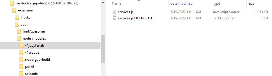Failed to start the Kernel due to corrupted/partial installation of the extension · Issue #10629 ...