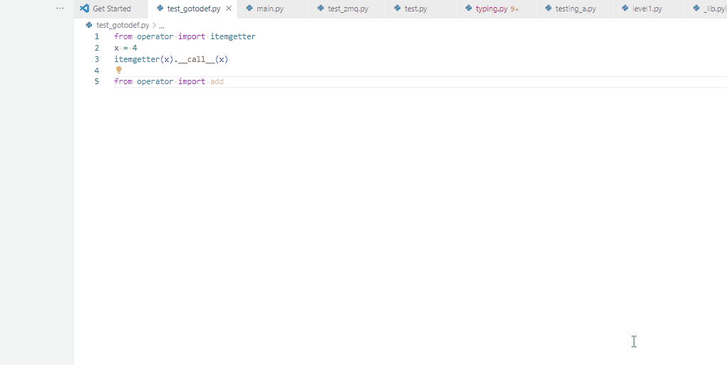 Go to definition goes to stub files instead of actual definitions · Issue #3227 · microsoft ...