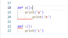 Indent errors show more errors than expected · Issue #4261 · microsoft/pyright · GitHub