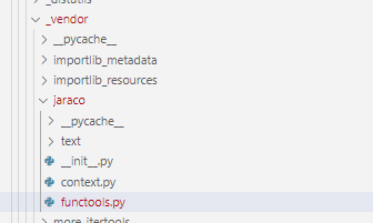 Pylance suggestions show indirect imports through files opened in the site-packages folder ...
