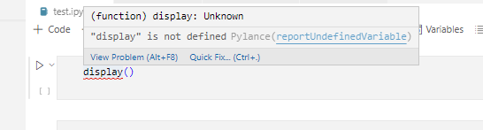Using `display` in a notebook requires a kernel be selected that has IPython installed · Issue ...