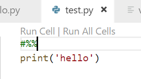 The codelens returned by the Python Extension are not visible in a ...