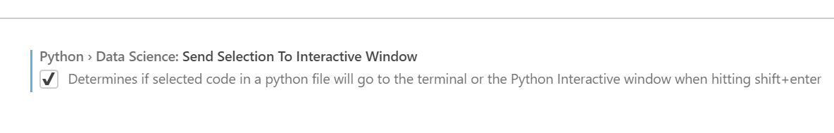 Make "shift-enter" configurable in the Python Interactive window · Issue #3328 · microsoft ...