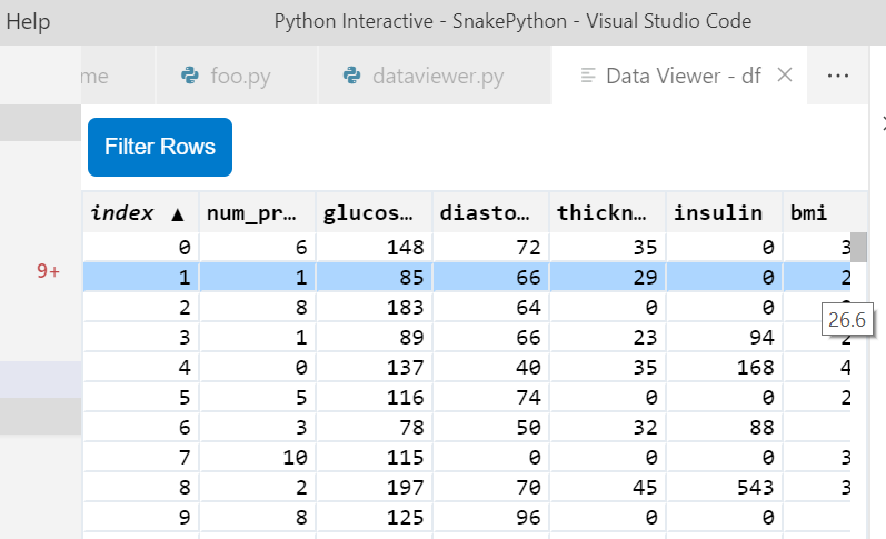 Copy text from Data Viewer cells · Issue #2949 · microsoft/vscode-jupyter · GitHub
