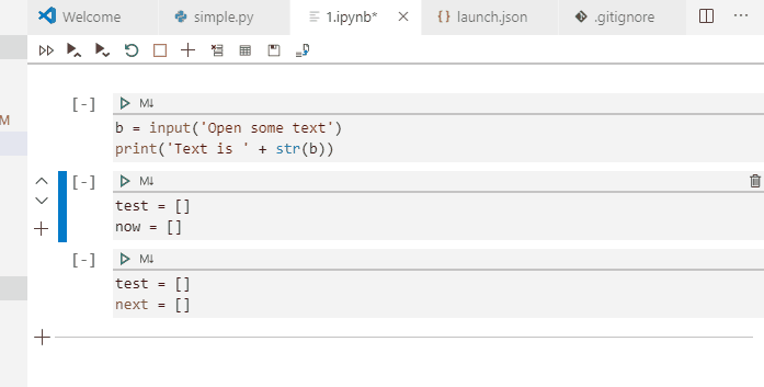 DS: Support the ability to take input from users for executed cells ...