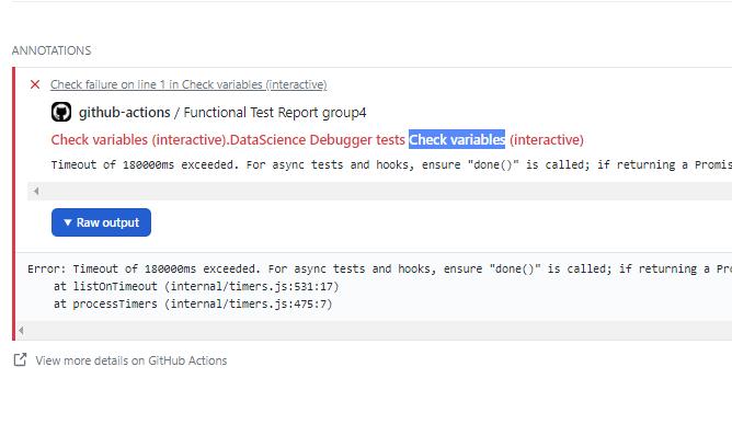 Check Variables Test If Flakey · Issue 3932 · Microsoftvscode Jupyter · Github