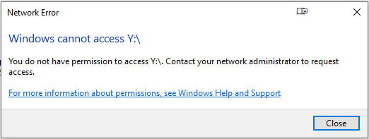 You do not have permission to access Y:\ · Issue #266 · winfsp/sshfs-win · GitHub