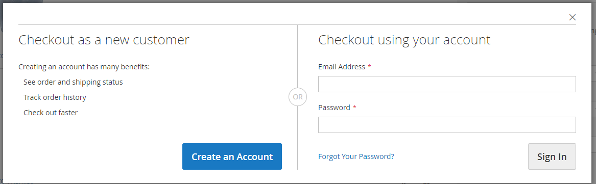 Sign in popup on checkout even after user is logged in · Issue #20415 ...