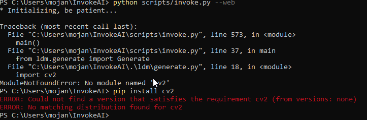 Modules Missing After Putting Computer To Sleep Modulenotfounderror No