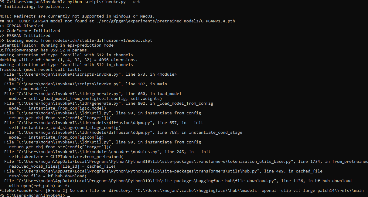 Modules Missing After Putting Computer To Sleep Modulenotfounderror No Module Named Pil
