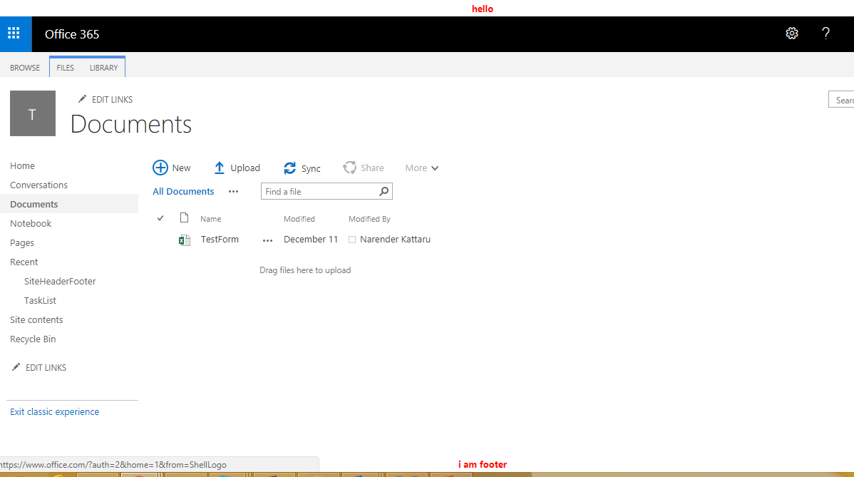Header and Footer not coming in Modern Pages · Issue #1 · dannyjessee/SPFxHeaderFooter · GitHub