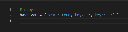 Ruby hash keys highlighting · Issue #64380 · microsoft/vscode · GitHub