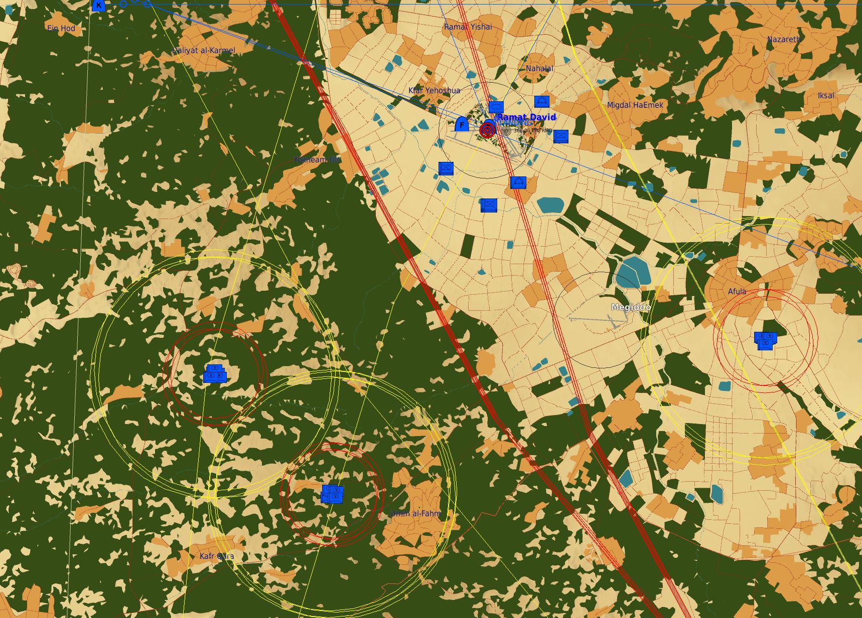 SAM sites in forest around Ramat David (Syria Map) · Issue #638 · dcs ...