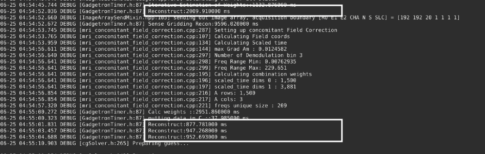CUDA reconstruction performance. · Issue #1117 · gadgetron/gadgetron · GitHub