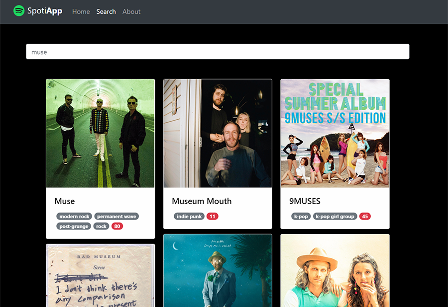 GitHub - aweisserv/spoti-app: Aplicación desarrollada con Angular que ...