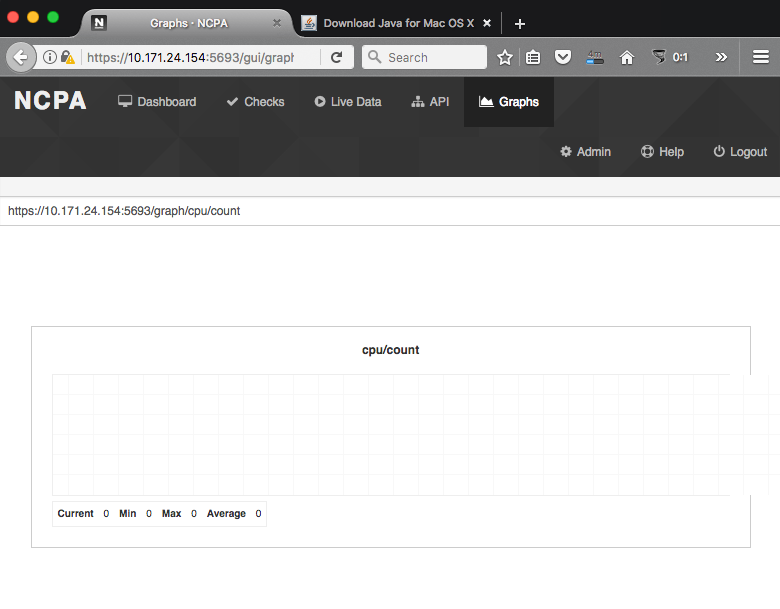 Live Graph - No Data. · Issue #432 · NagiosEnterprises/ncpa · GitHub