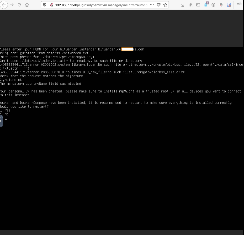 NGINX issue · Issue #11 · JulianRunnels/Vaultwarden_Self_Host · GitHub