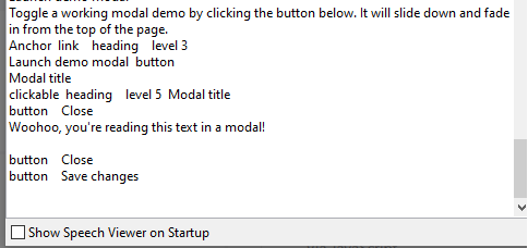 [Accessibility] NVDA is not reading modal popup as dialog · Issue ...
