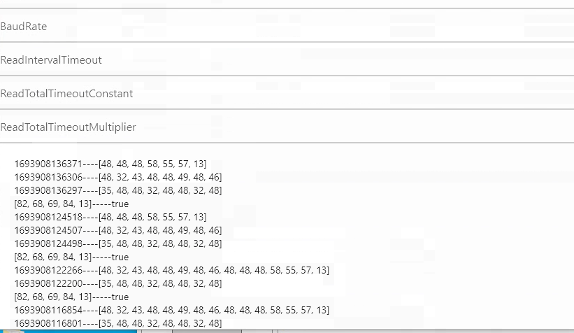 The resulting data is divided into several segments · Issue #29 · FengChendian/serial_port_win32 ...