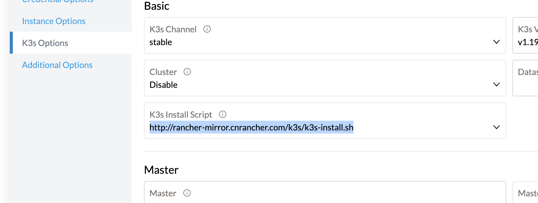 [BUG] Need to modify the url connected to rancher-mirror · Issue #427 · cnrancher/autok3s · GitHub