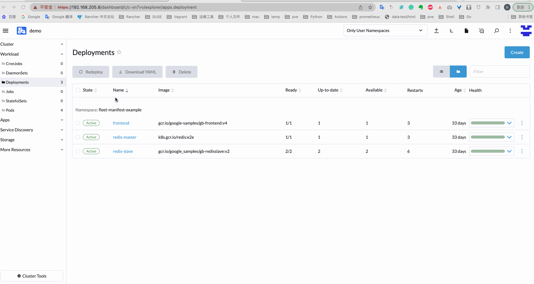 [BUG] Create or delete resources, the number of resources displayed in the left menu is not ...