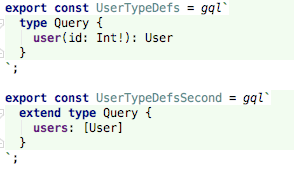 GraphiQL introspection of client-side schema breaks with extend keyword · Issue #132 ...