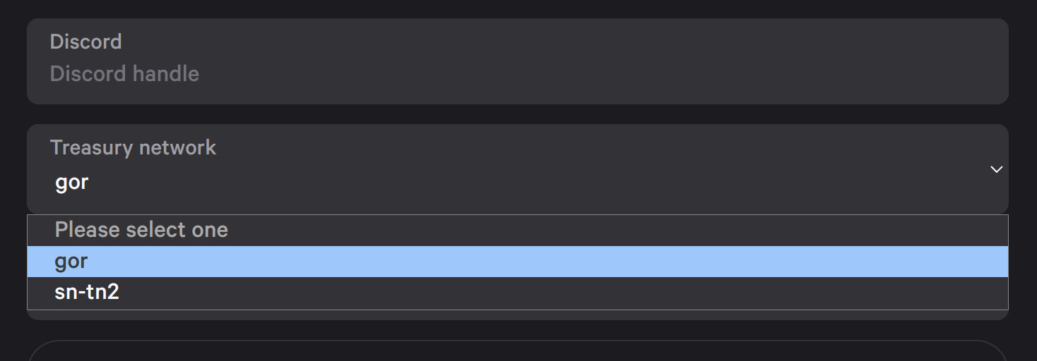 feat: make it possible to select "No treasury" in Space form · Issue #480 · snapshot-labs/sx-ui ...