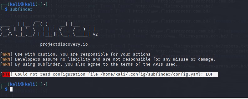 [Issue] · Issue #708 · projectdiscovery/subfinder · GitHub