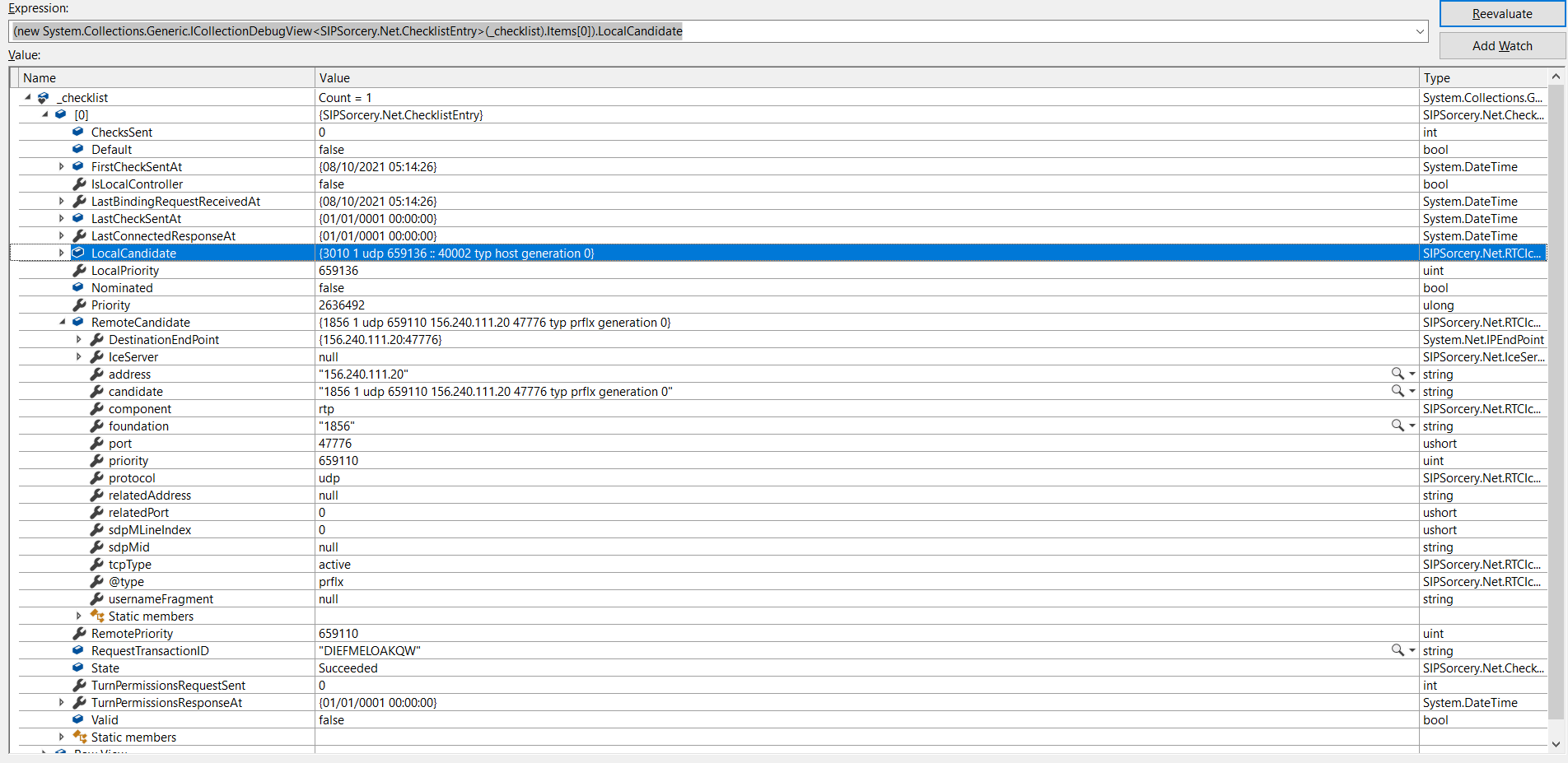 ICE Infinite loop for WebRTC Connection · Issue #537 · sipsorcery-org/sipsorcery · GitHub