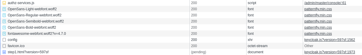[keycloak quarkus 18.0.0] running against db: empty page · keycloak ...
