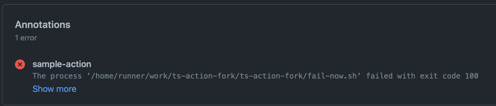exec.exec() and core.setFailed() do not fail build · Issue #737 · actions/toolkit · GitHub