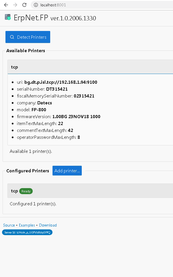 DATECS FP-800 over tcp failed · Issue #41 · erpnet/ErpNet.FP · GitHub