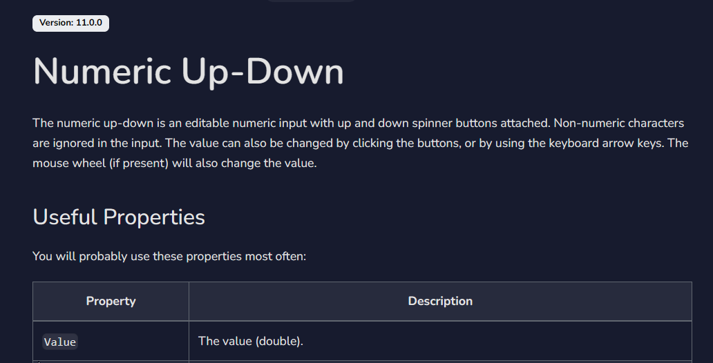 Is Value field of a NumericUpDown a double or a decimal? · Issue #13262 · AvaloniaUI/Avalonia ...