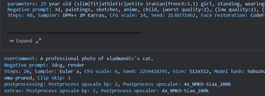 [Issue]: Extras (post-processing) Upscaling overwriting metadata · Issue #692 · vladmandic ...