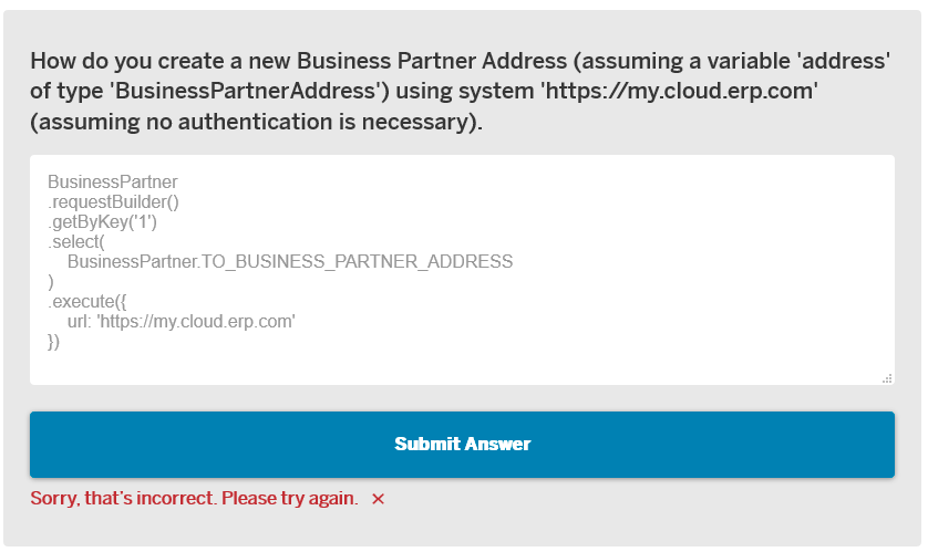 Build OData Queries with the SAP Cloud SDK's Virtual Data Model · Issue #5178 · sap-tutorials ...