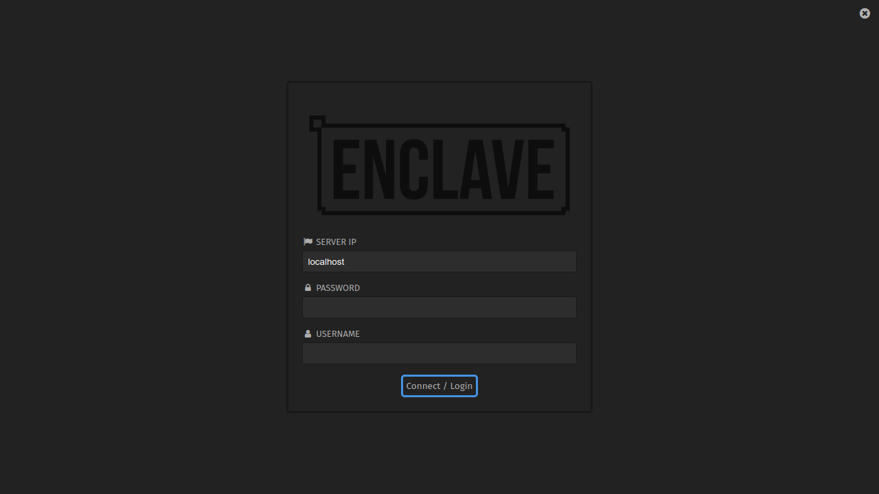 GitHub - vauxel/enclave-app: Enclave: a prototype for a server-based ...