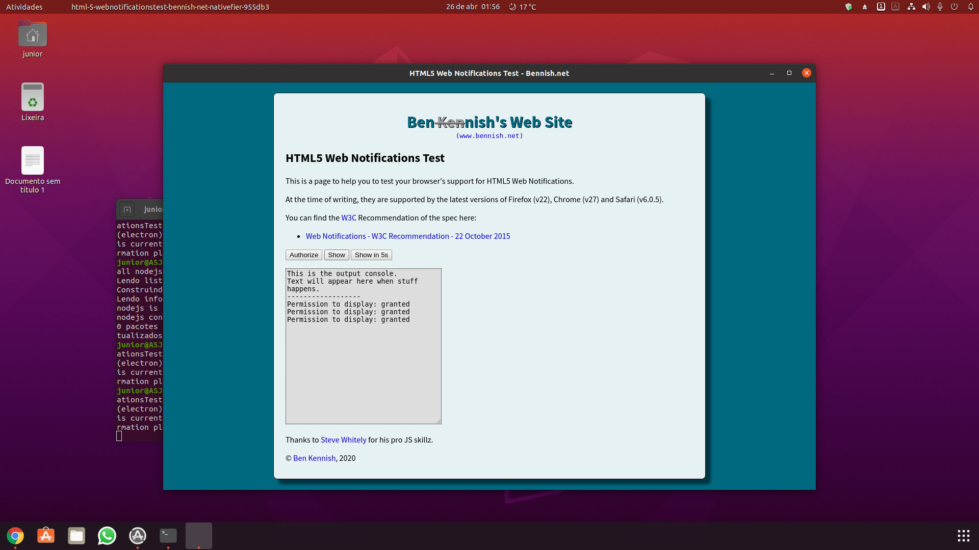 No notifications in Ubuntu 20.04 · Issue #956 · nativefier/nativefier · GitHub