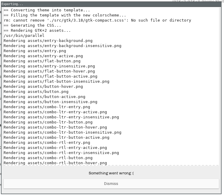 ERROR: Destination directory does not exist. · Issue #145 · themix-project/themix-gui · GitHub