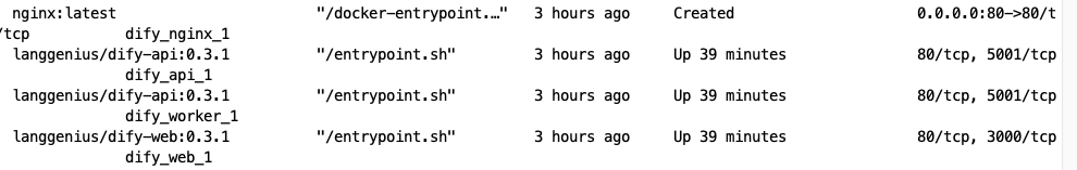 本地化部署注释掉 docker-compose.yaml 中的 nginx 部分，服务无法启动 · Issue #258 · langgenius/dify · GitHub