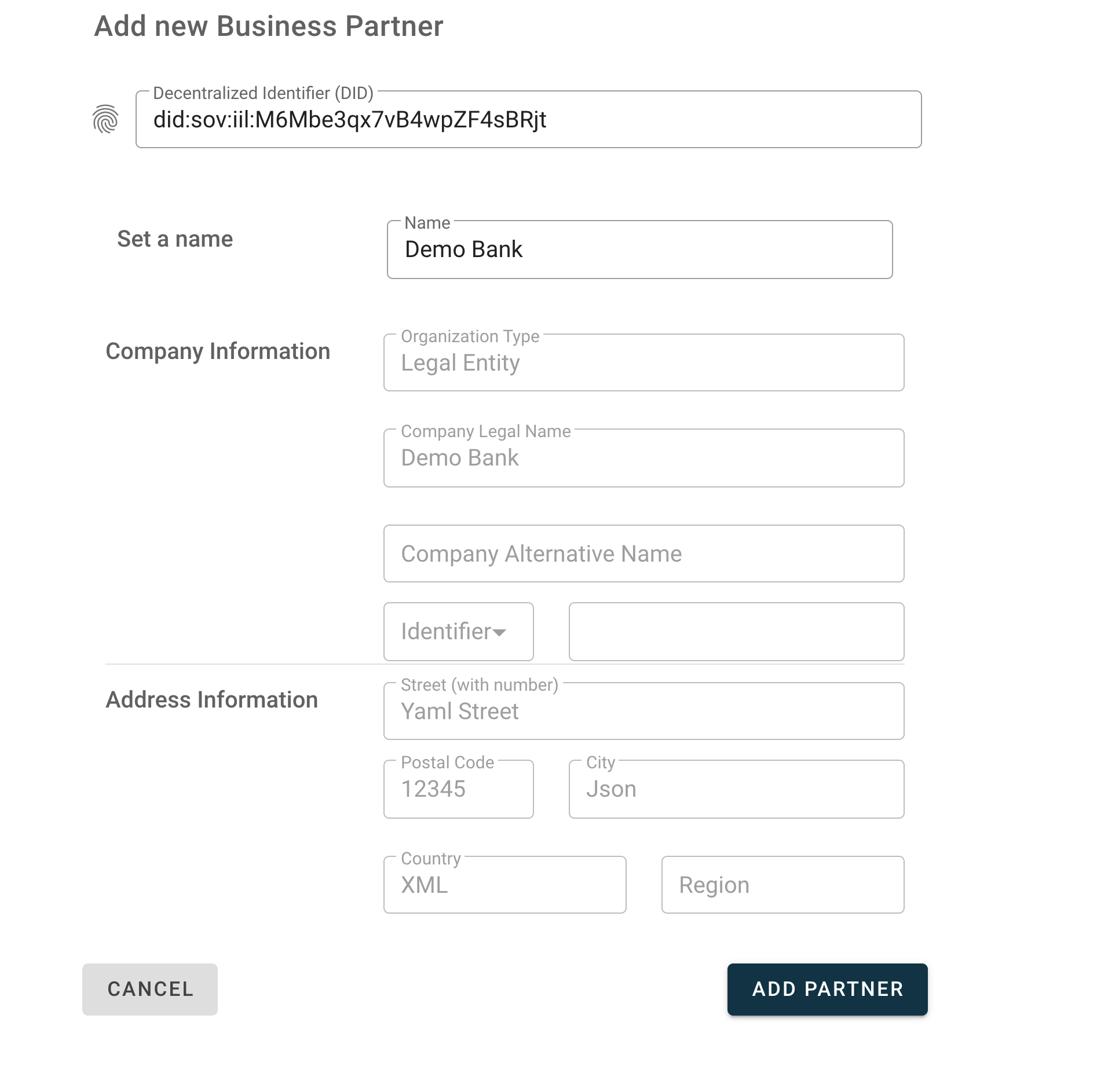 As a receiver of a connection request I can choose to accept or decline ...