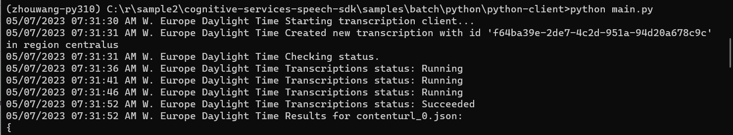The code example provided here does not work · Issue #50995 · MicrosoftDocs/azure-docs · GitHub
