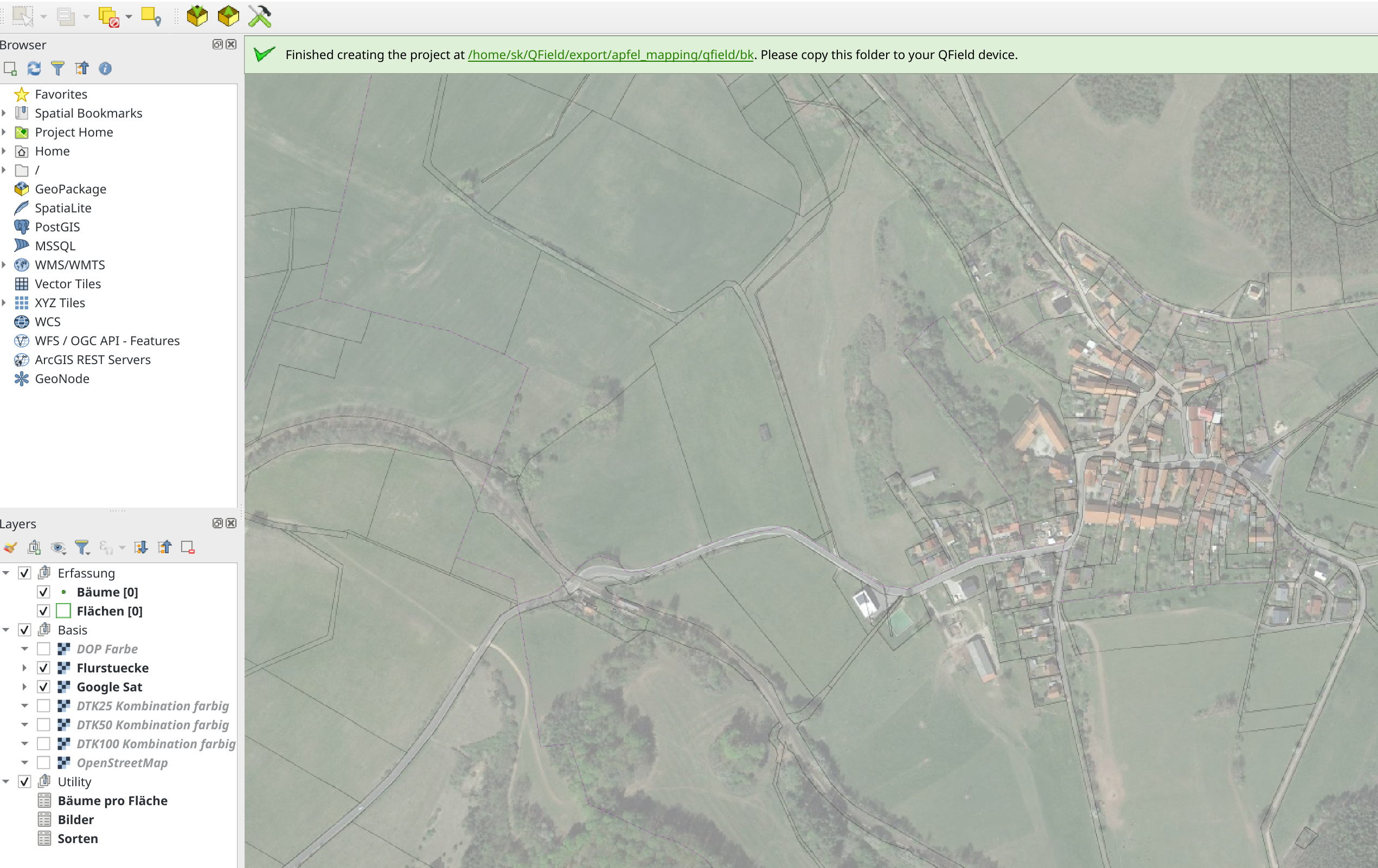 QField Sync failing with QGIS 3.20 · Issue #2065 · opengisch/QField · GitHub