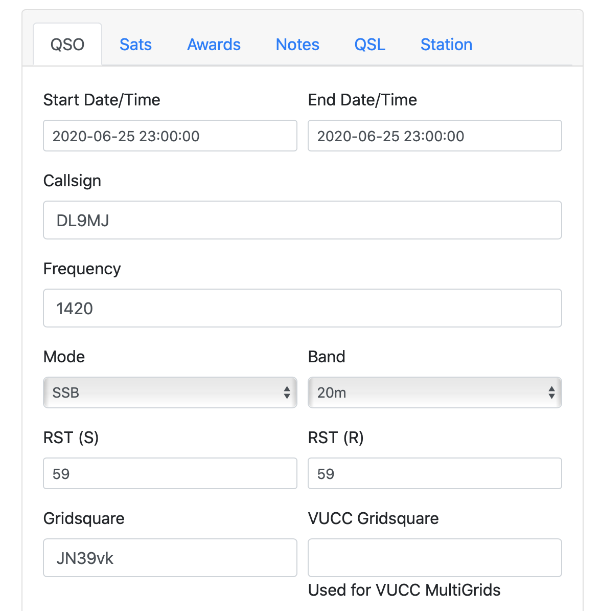 Frequency of ADIF import (API or regular) is not correct. · Issue #548 · magicbug/Cloudlog · GitHub