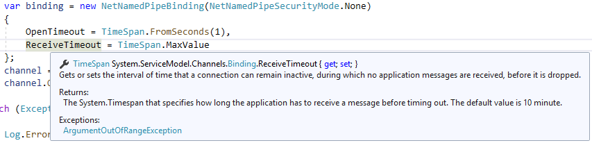 Incorrect Description for receiveTimeout · Issue #7014 · dotnet/docs · GitHub