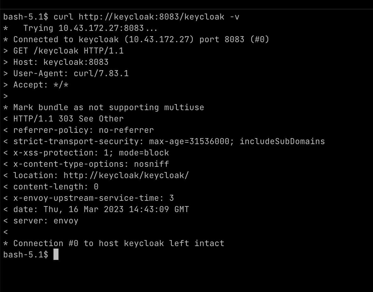 Port dropped if no trailing slash with Keycloak · Issue #43967 · istio/istio · GitHub